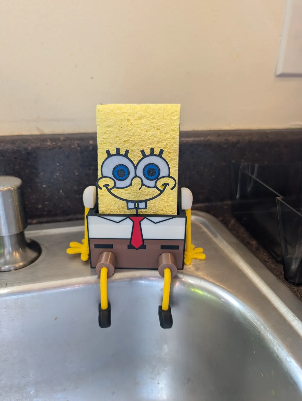 Spongebob Squarepants Sponge Holder - Free 3D Print Model - MakerWorld