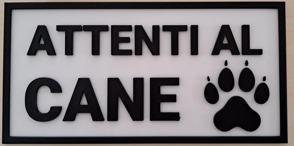 Attenti al cane, versione ITA, 3 colori da Nick :) - Maker World