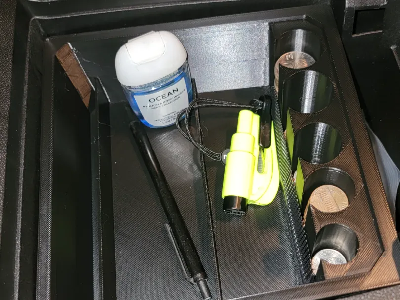 2023 Chevy Colorado Console Caddy - Free 3D Print Model - MakerWorld