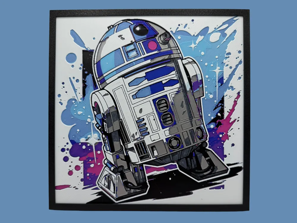 R2D2 - Chibi Edition by Canadian Gamer MakerWorld: Download Free 3D Models