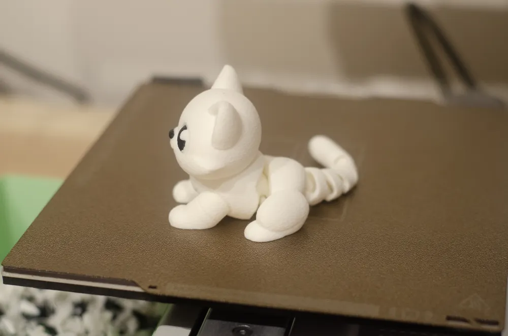 Cute Lying Cat – Support-Free Chibi Figure - Free 3D Print Model ...