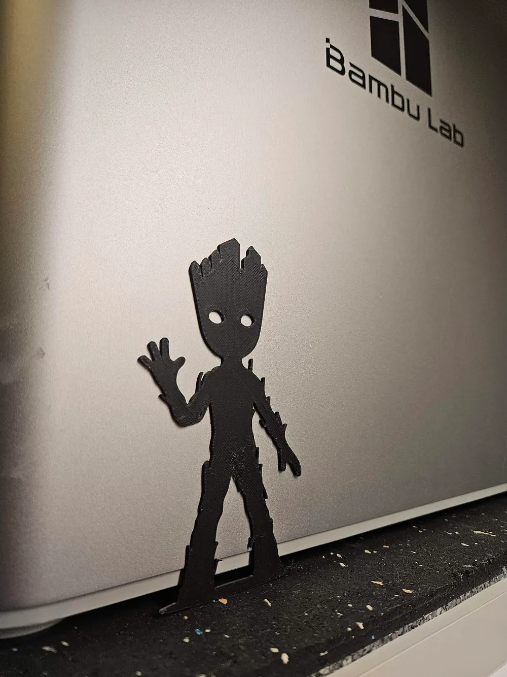 Baby Groot - 2d silhouette - AI Generated by JF-699 - MakerWorld