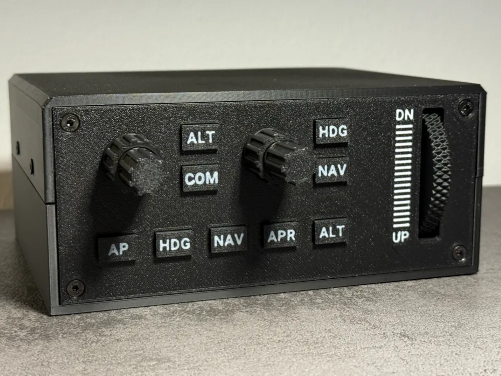 Flight Sim Control Box - Free 3D Print Model - MakerWorld