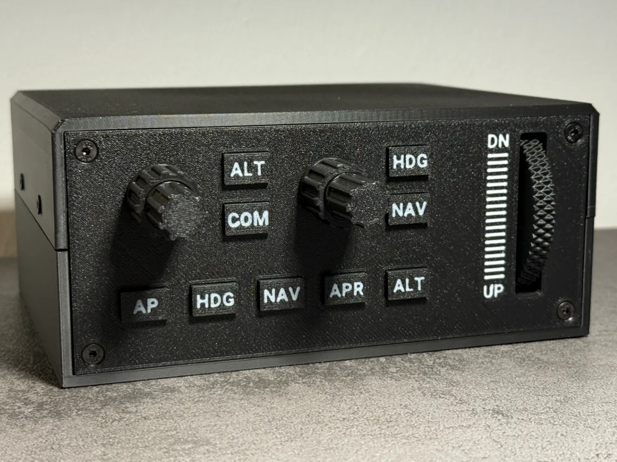 Flight Sim Control Box - Free 3D Print Model - MakerWorld