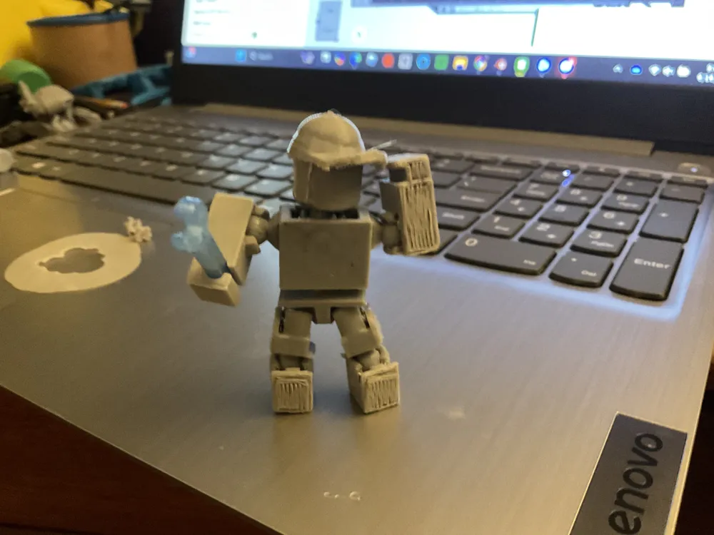 better hat system for my roblox figure by Bcool1313 MakerWorld ...