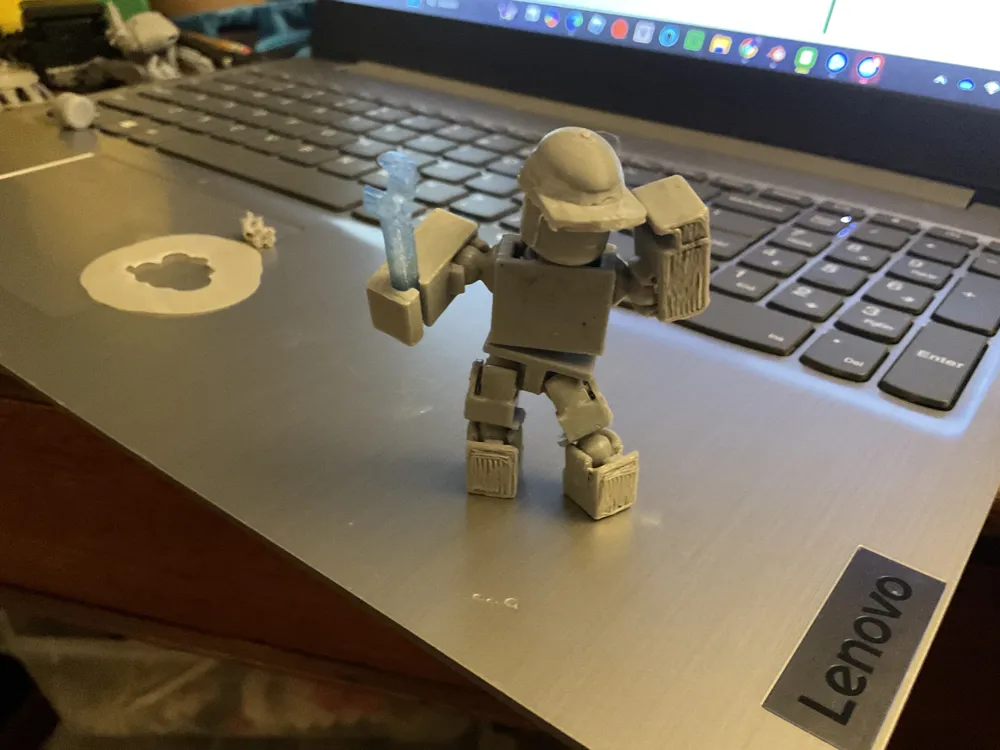 better hat system for my roblox figure by Bcool1313 MakerWorld ...
