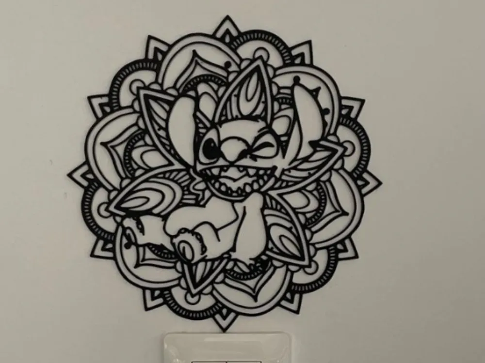Wall Décor Stitch by Artist_3d - MakerWorld