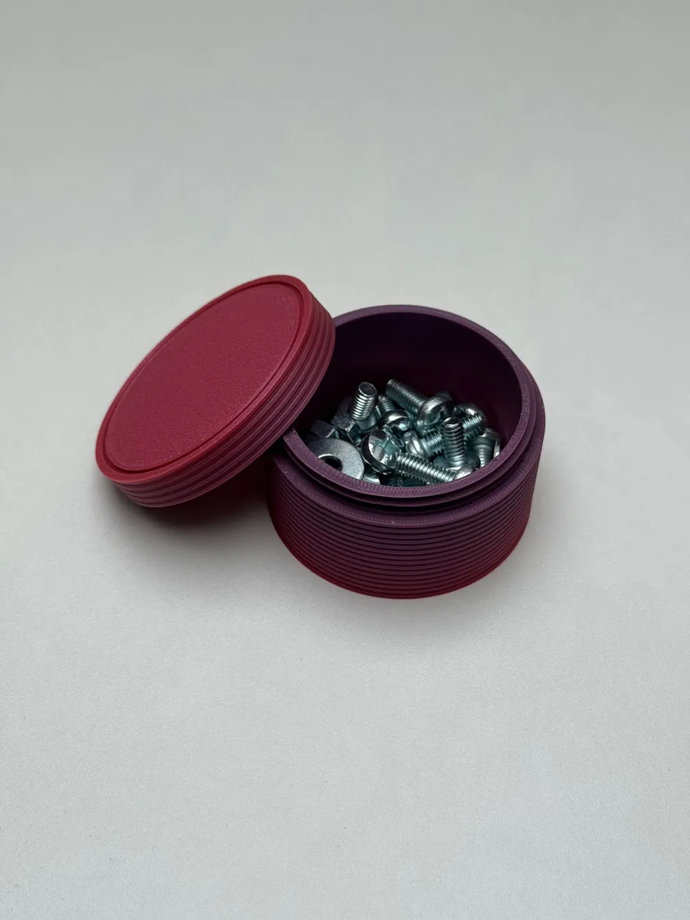 Container with screw cap - Free 3D Print Model - MakerWorld