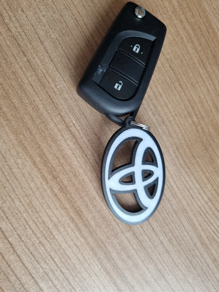Toyota keychain different sizes Remixed by cuci46 - MakerWorld