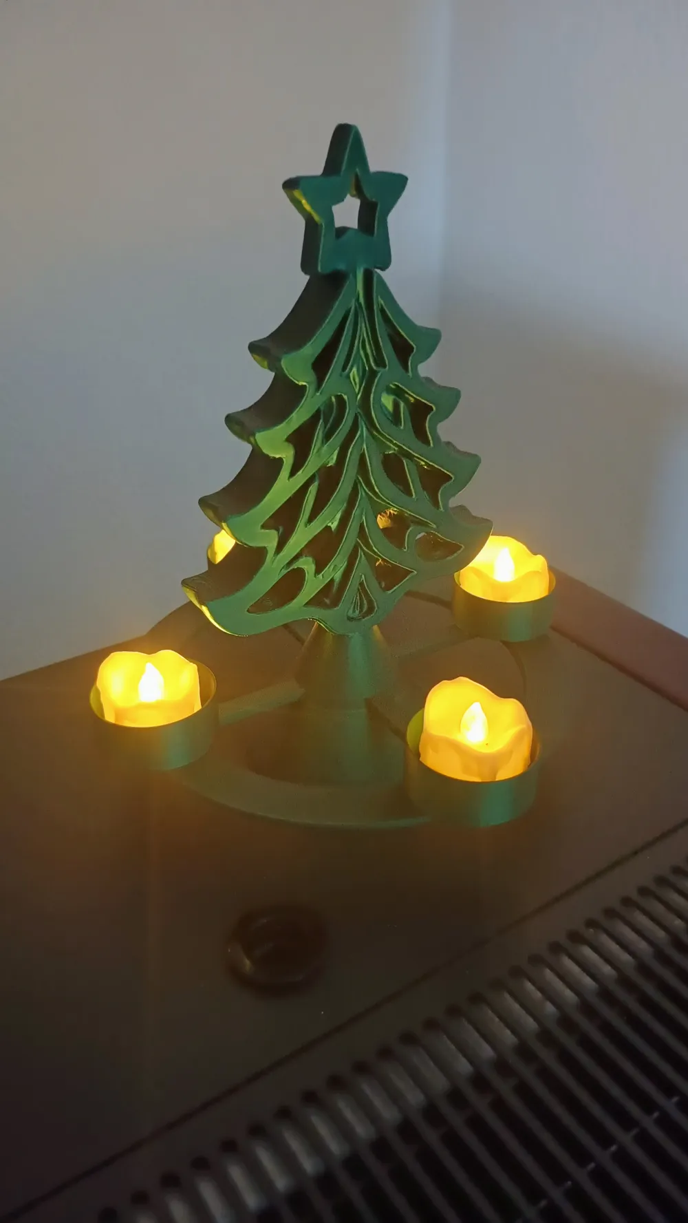 Luminous Tree of Silence – Advent in Soft Light by 3D Dekoration ...