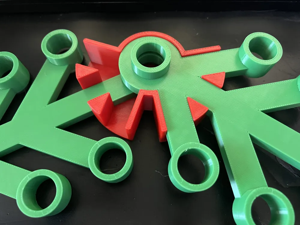 Lego Wreath 60 Degree Assembly Jig Remixed by Justin Lauck MakerWorld ...