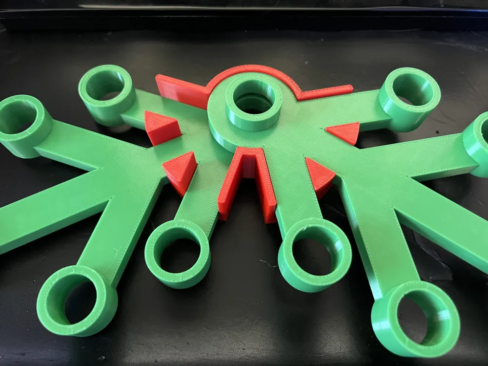 Brick Wreath 60 Degree Assembly Jig - Free 3D Print Model - MakerWorld