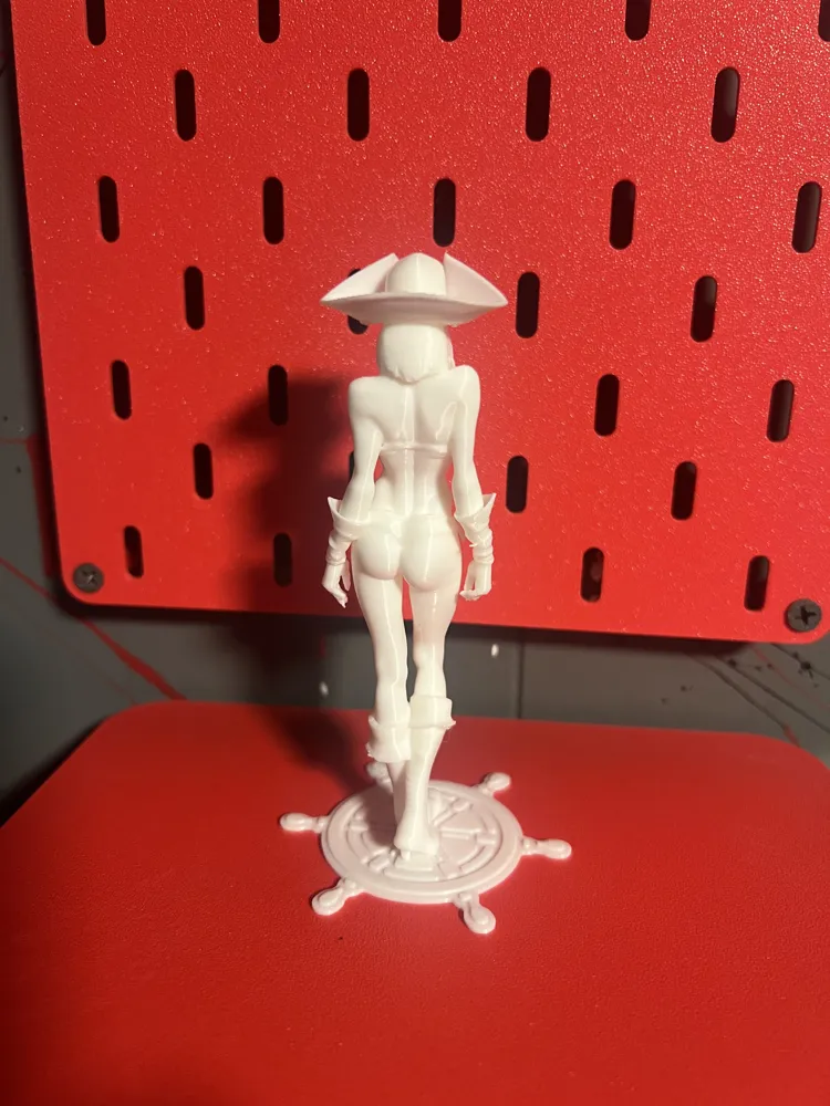 Sexy Pirate Pin-Up 2 by cole MakerWorld: Download Free 3D Models