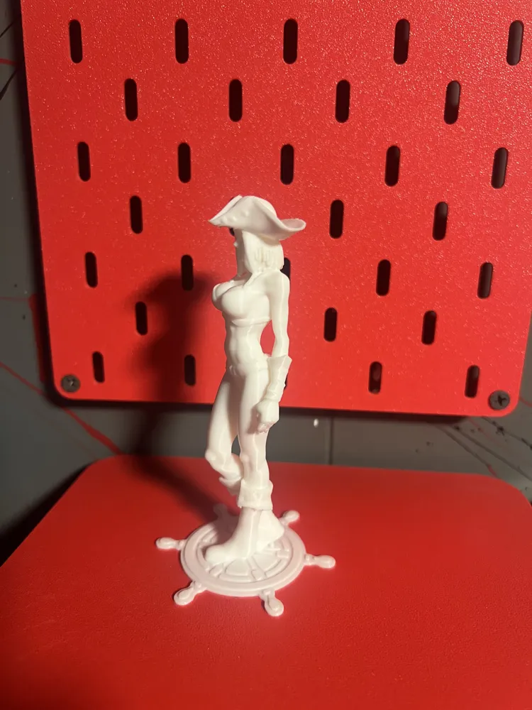 Sexy Pirate Pin-Up 2 by cole MakerWorld: Download Free 3D Models