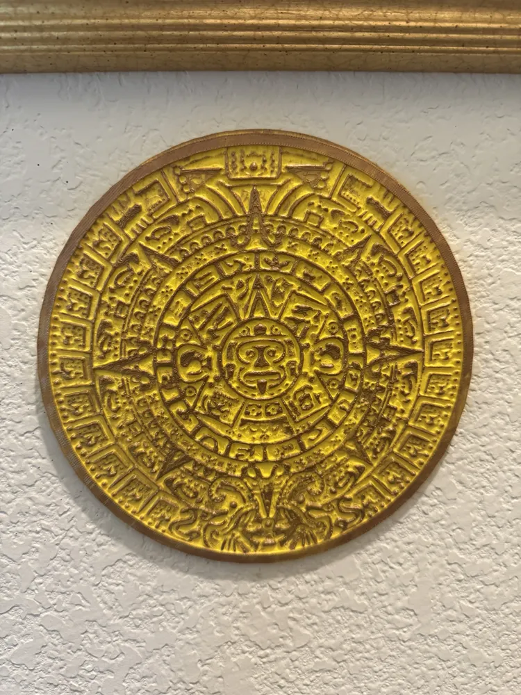 Mayan Calendar by stormin 4 MakerWorld: Download Free 3D Models