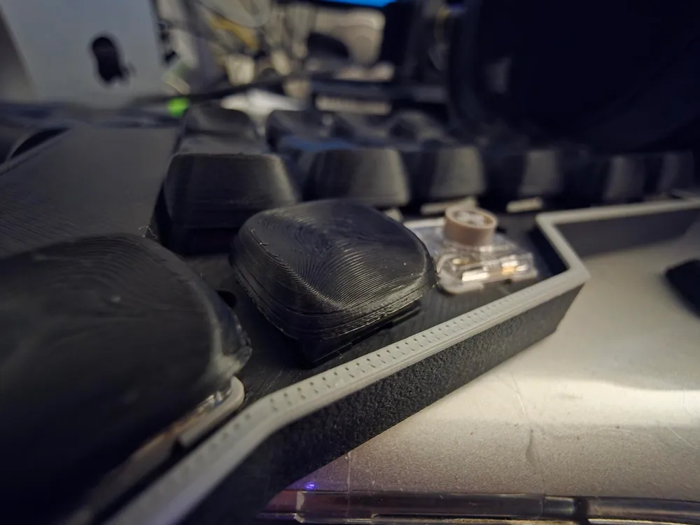 Low-Profile Keycaps SHORT FLAT Remix - KLP Lamé Remixed by Dropbear ...