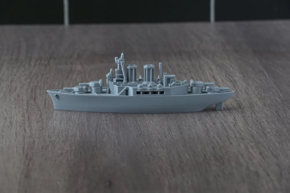 Mini HMS Hood - Free 3D Print Model - MakerWorld