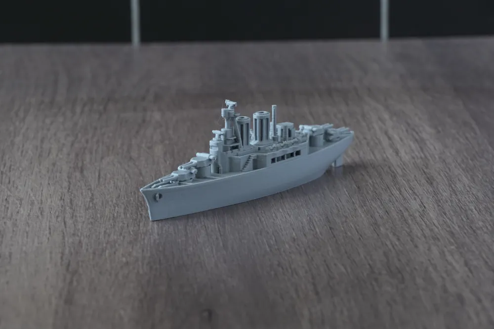 Mini HMS Hood - Free 3D Print Model - MakerWorld