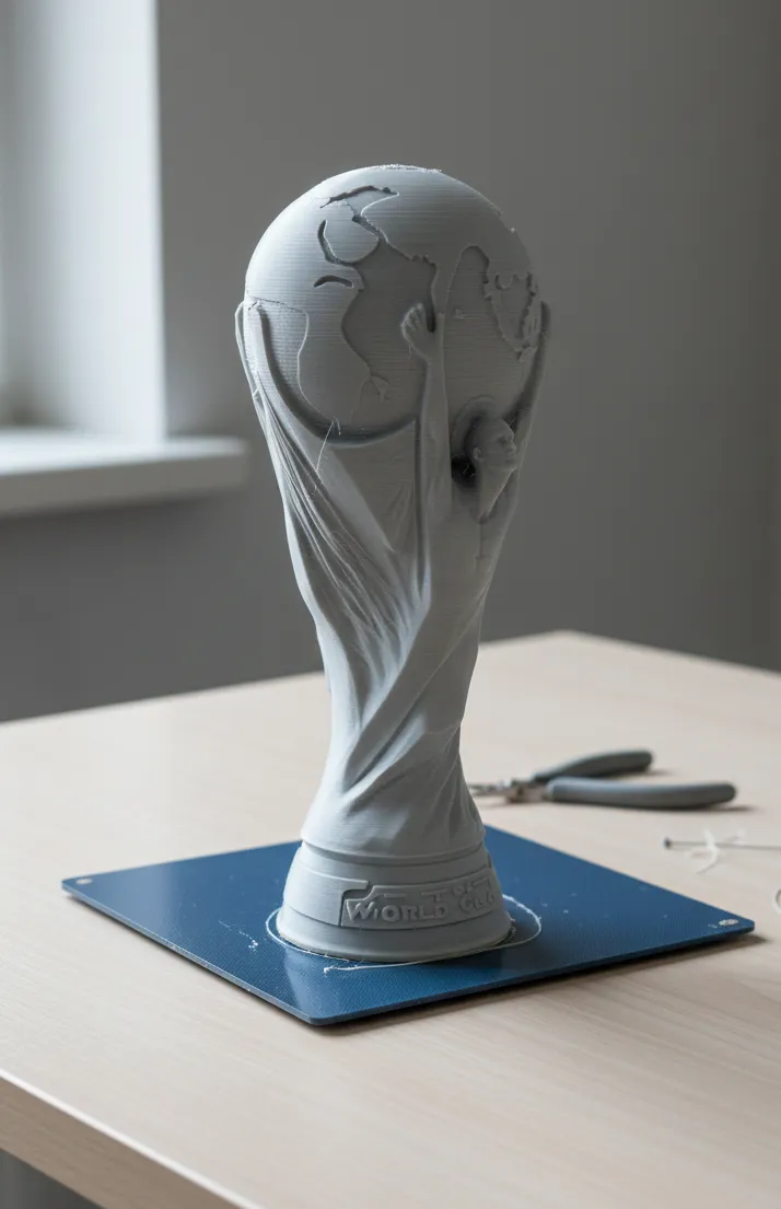 FIFA World Cup 2026 Winner's Trophy - Free 3D Print Model - MakerWorld