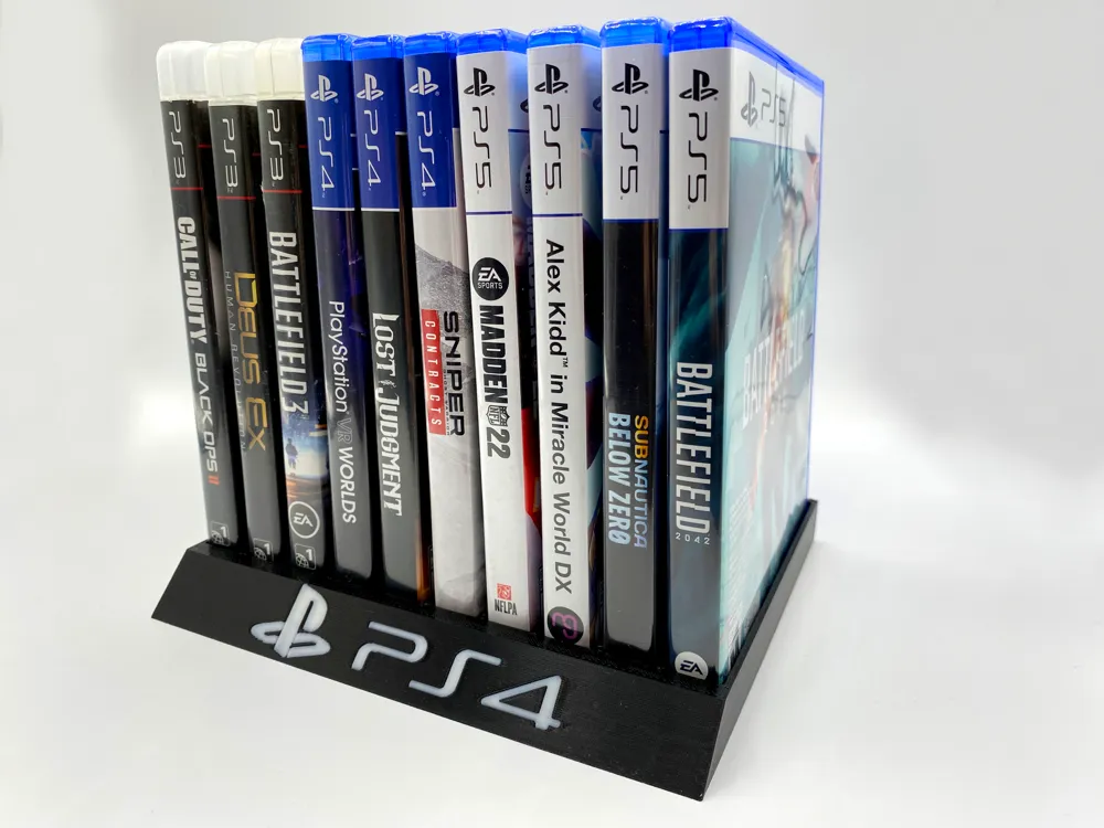 PS4 PLAYSTATION GAME HOLDER DISC CASE by user_1068934888 - MakerWorld
