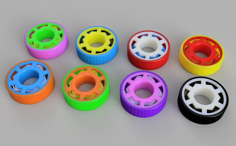fidget infinity ring toy, crisp and loud. by 大Z MakerWorld: Download ...