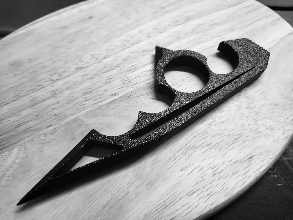 Self Defense Knuckle - Free 3D Print Model - MakerWorld