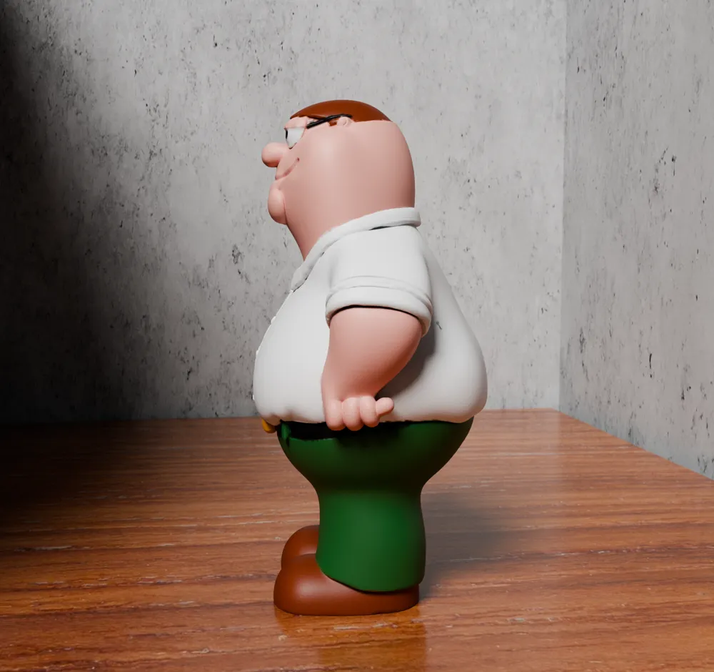 Peter Griffin (Family Guy) by Budahazi_Design MakerWorld: Download Free 3D Models