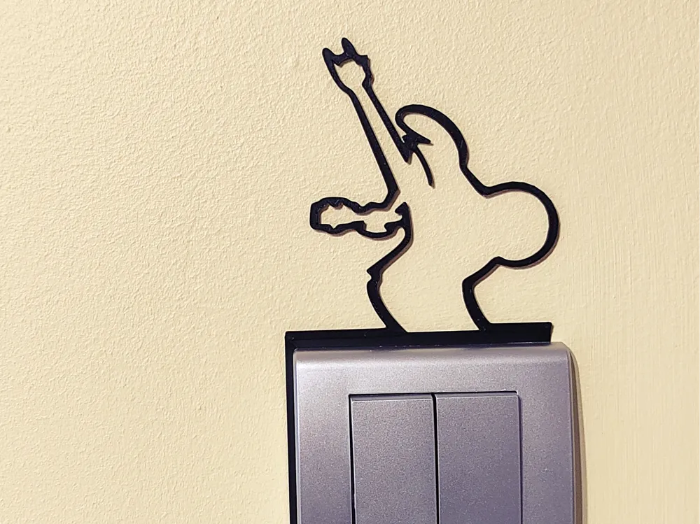 Funny Light Switch Gadget – La Linea Balum 101 - Free 3D Print Model ...