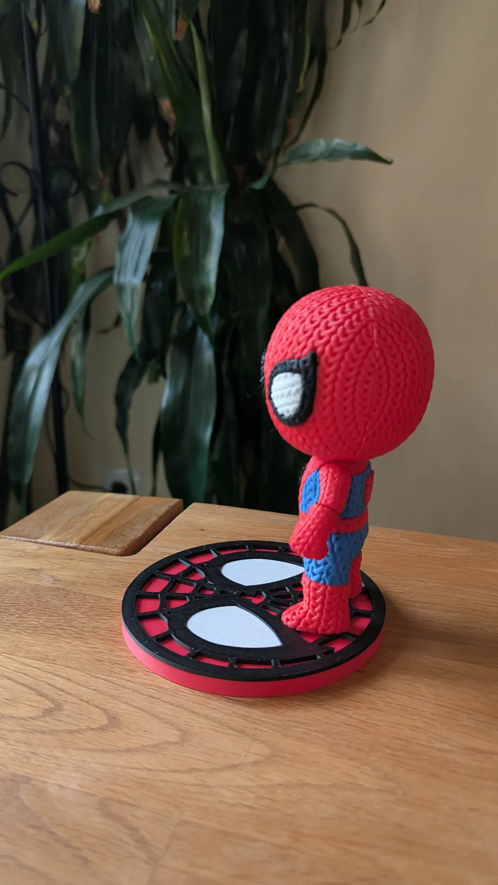 Spiderman base for Spiderman Knitted figure - Free 3D Print Model ...