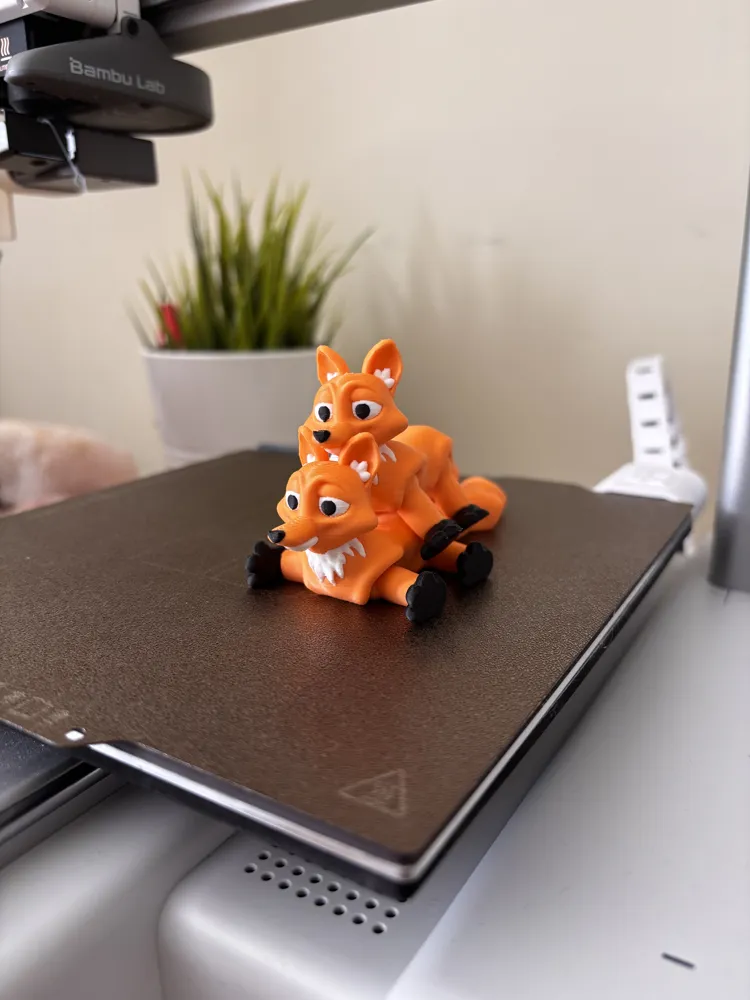 Flexi fox by Cj 3DPRINT MakerWorld: Download Free 3D Models