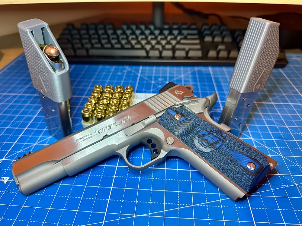 1911 .45 ACP Speed Loader by viper2788 MakerWorld: Download Free 3D Models