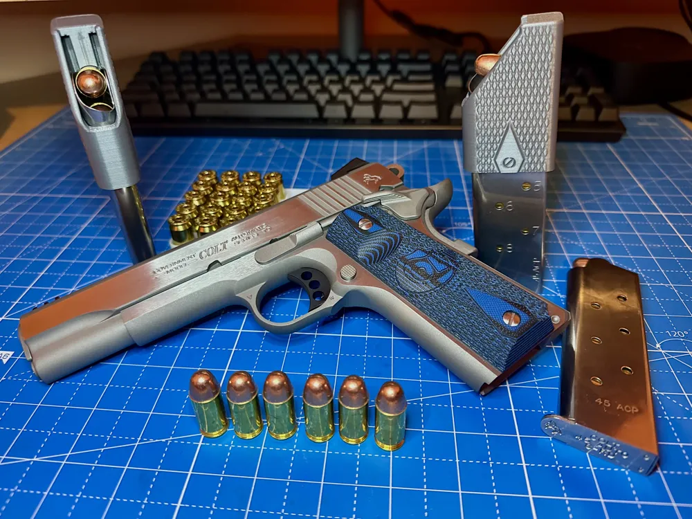 1911 .45 ACP Speed Loader by viper2788 MakerWorld: Download Free 3D Models