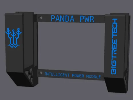 BigTreeTech Panda PWR Wall Mount REMIX with Logos Remixed by 3D Print ...