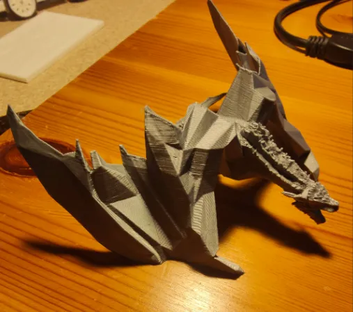 Low poly Dragon - Free 3D Print Model - MakerWorld