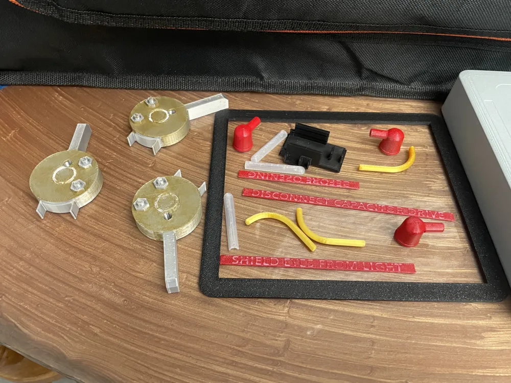 Flux capacitor for time travel - Free 3D Print Model - MakerWorld