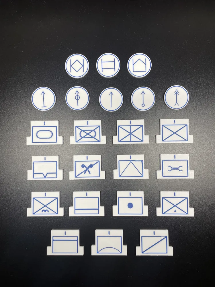 Maintenance military symbol APP6 Own forces by Kucinho13 MakerWorld ...