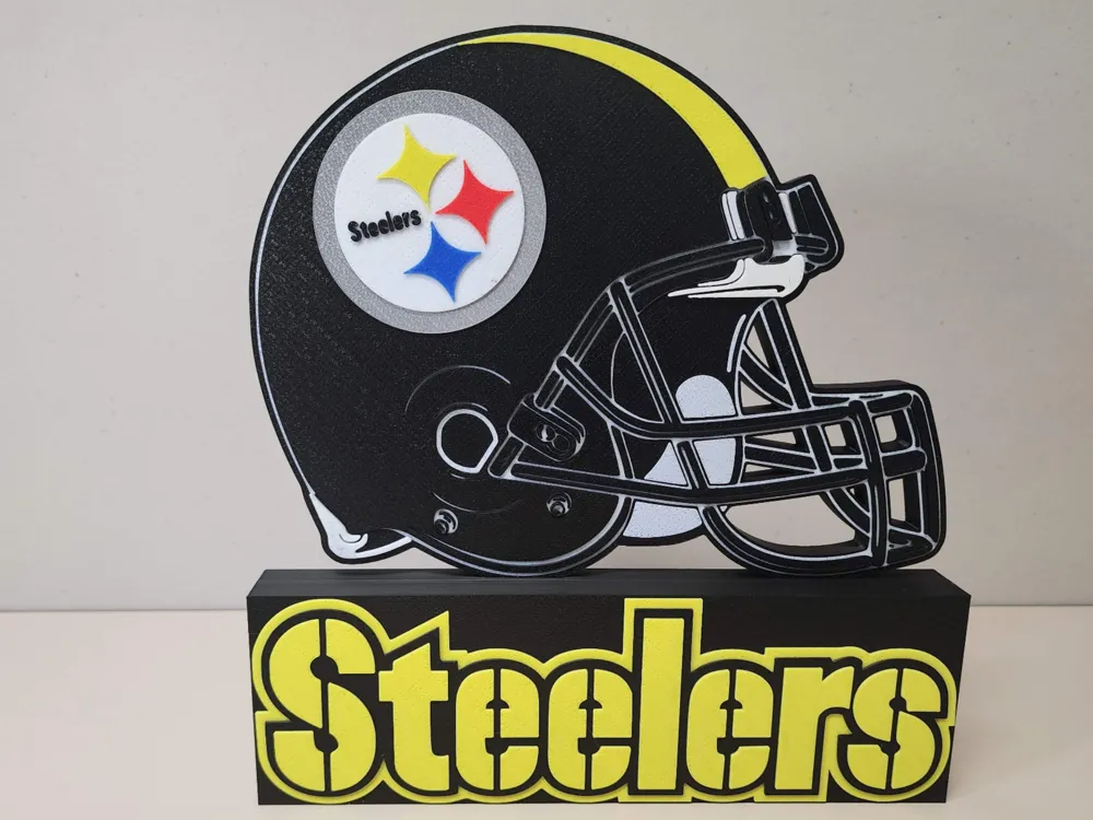 Pittsburgh Steelers Wall or Desk Display by briankstan MakerWorld ...