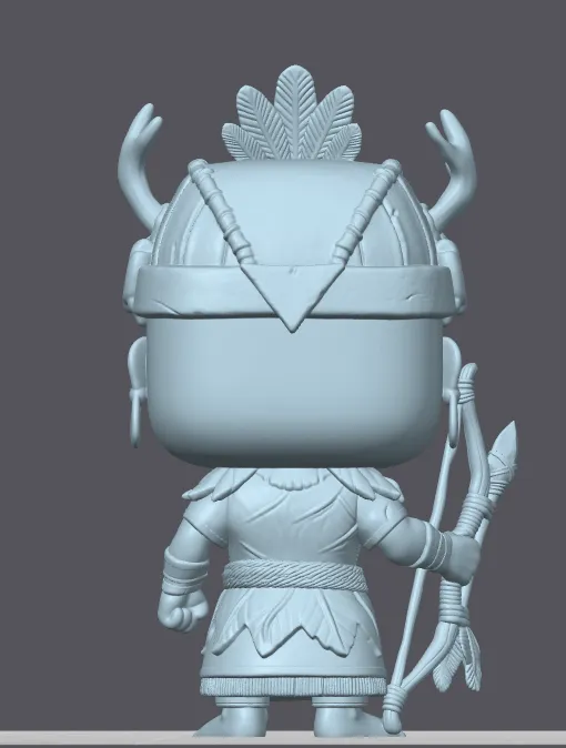 Orixá Oxóssi Funko Pop - Free 3D Print Model - MakerWorld
