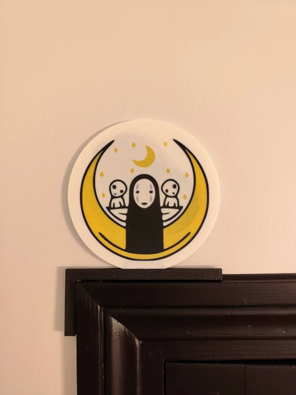 NOFACE Studio Ghibli Door Decoration - Free 3D Print Model - MakerWorld