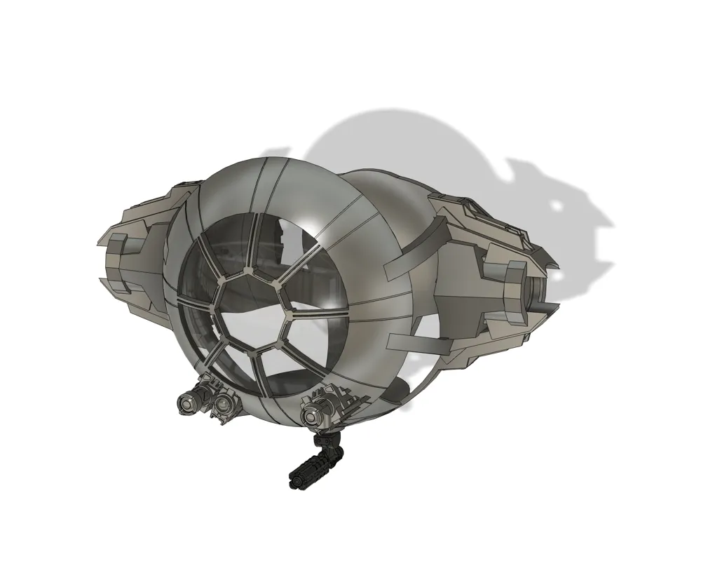 Star Wars Echo Dot 5 Speaker Tie Fighter Stand by iLab MakerWorld ...