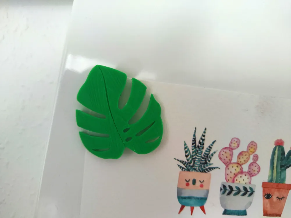 Monstera Leaf Magnet by Chipotle - MakerWorld