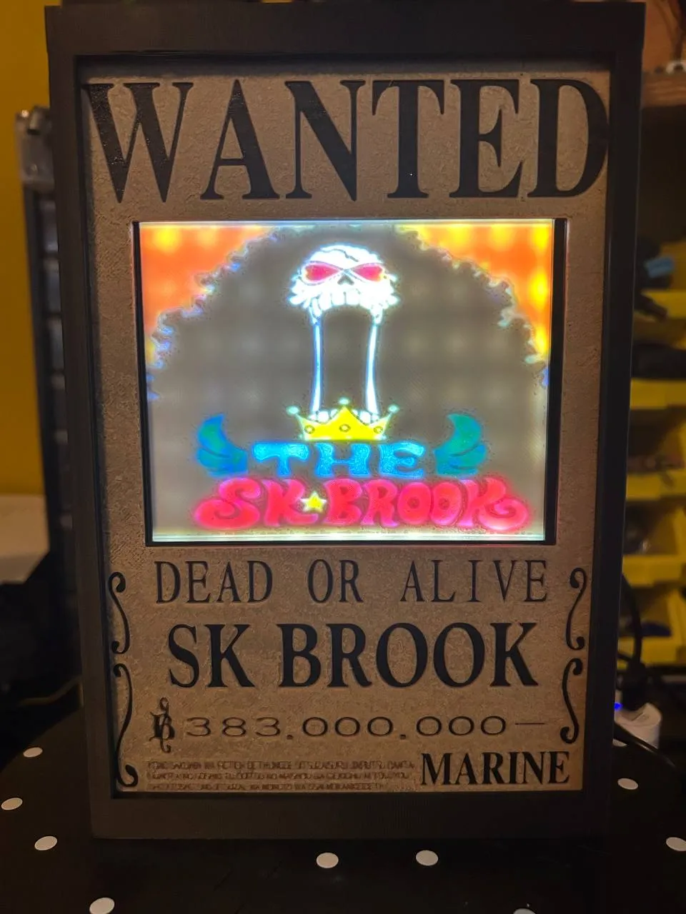 Wanted One Piece Of SK Brook by mairyjulien - MakerWorld