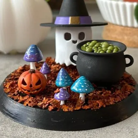 5 Sencillos Hongos para Miniaturas y Dioramas por ShadowLand - MakerWorld