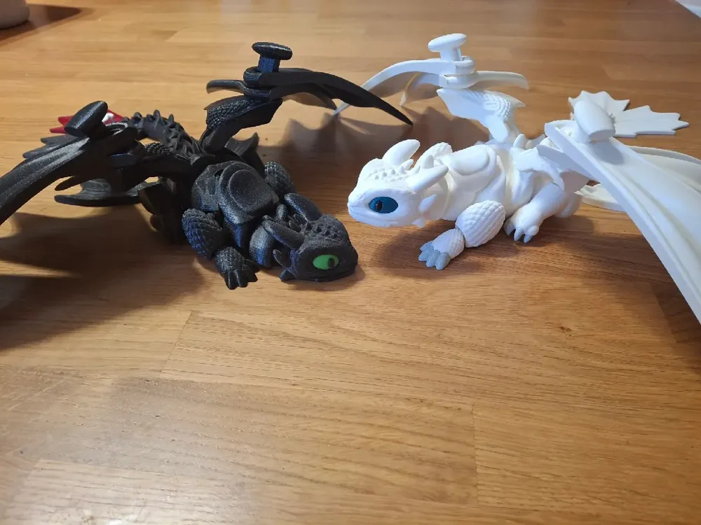 flexi - toothless by Unknow MakerWorld: Download Free 3D Models