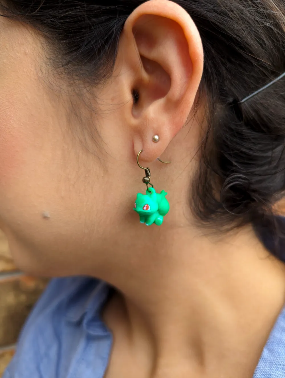 Pokemon Earrings with Stand - Free 3D Print Model - MakerWorld