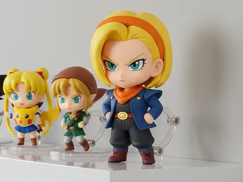 Chibi Android 18 (C18) – Dragon Ball Fan Art - Free 3D Print Model ...