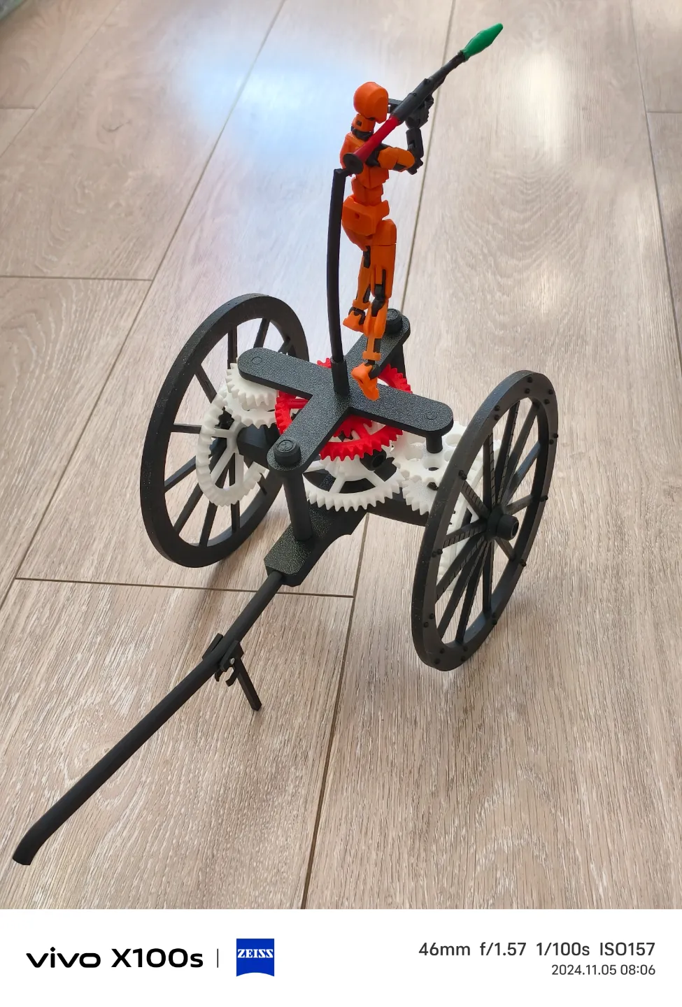 South-Pointing Chariot - Free 3D Print Model - MakerWorld
