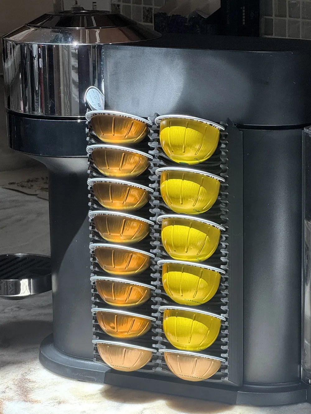 Nespresso Vertuo Capsule holder by Optimistic Snail MakerWorld ...