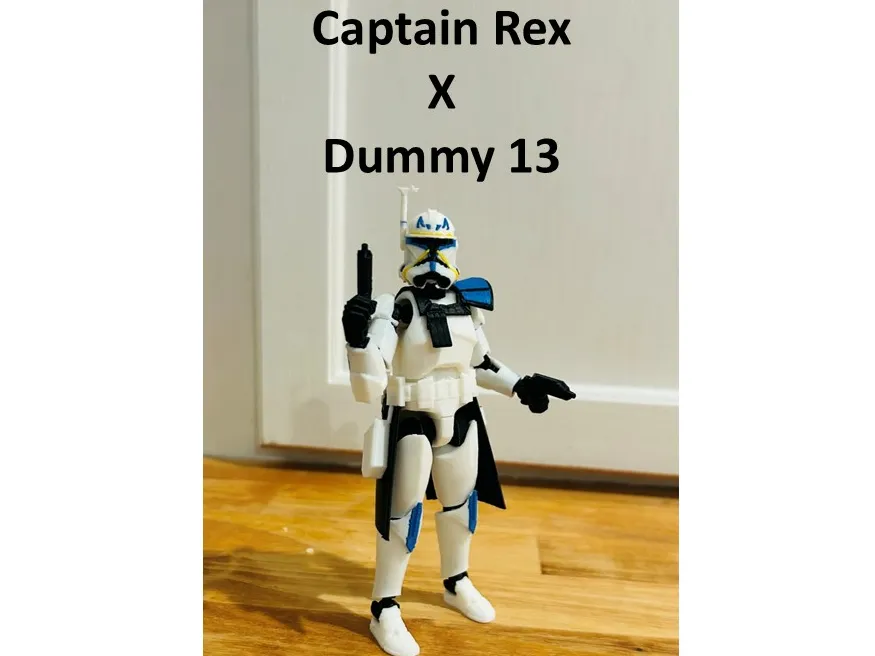 Captain Rex X Dummy 13 (Helmet) Remixed by Ben MakerWorld: Download ...
