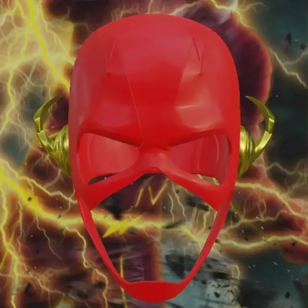 The Flash Helmet Remixed by Boink - MakerWorld
